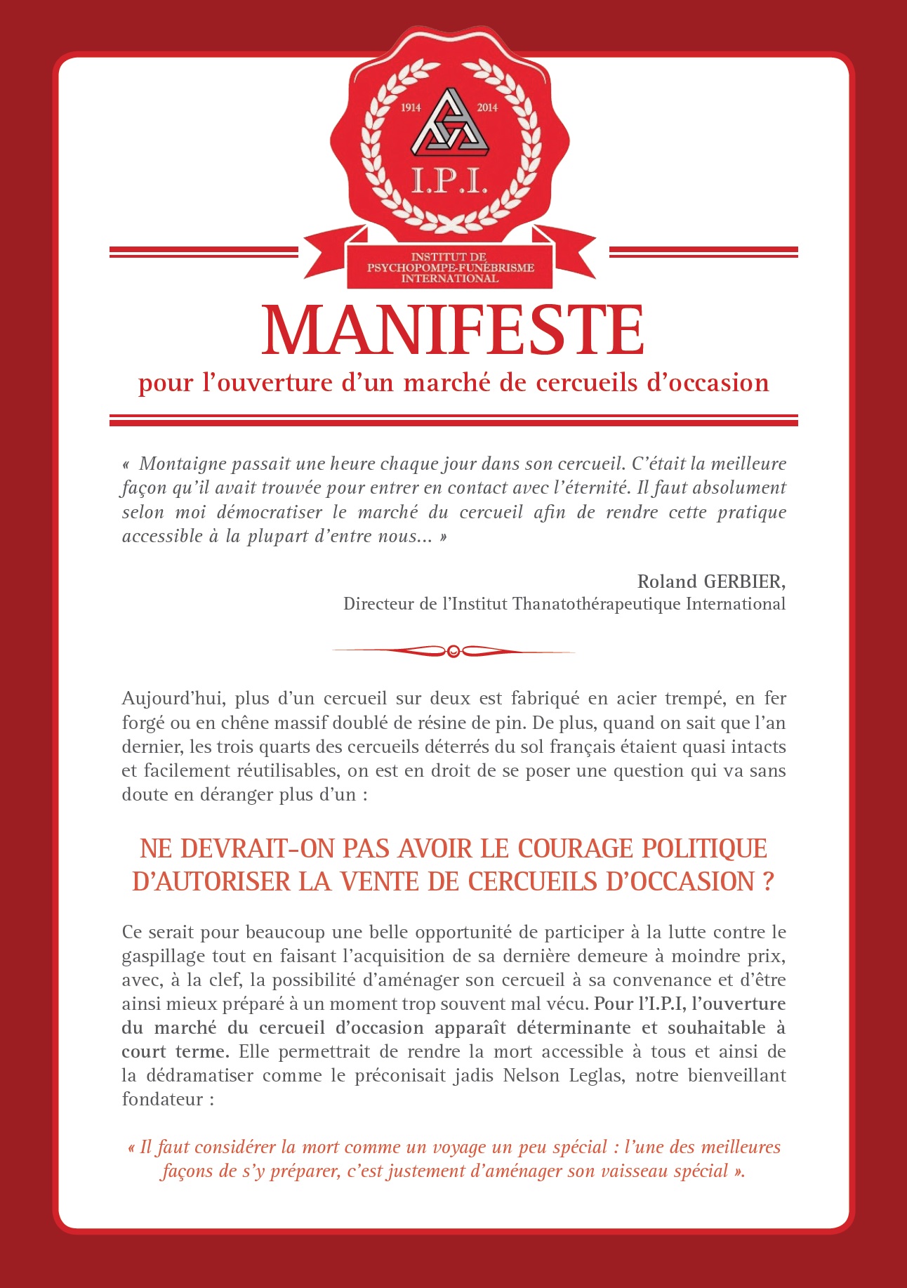 Manifeste